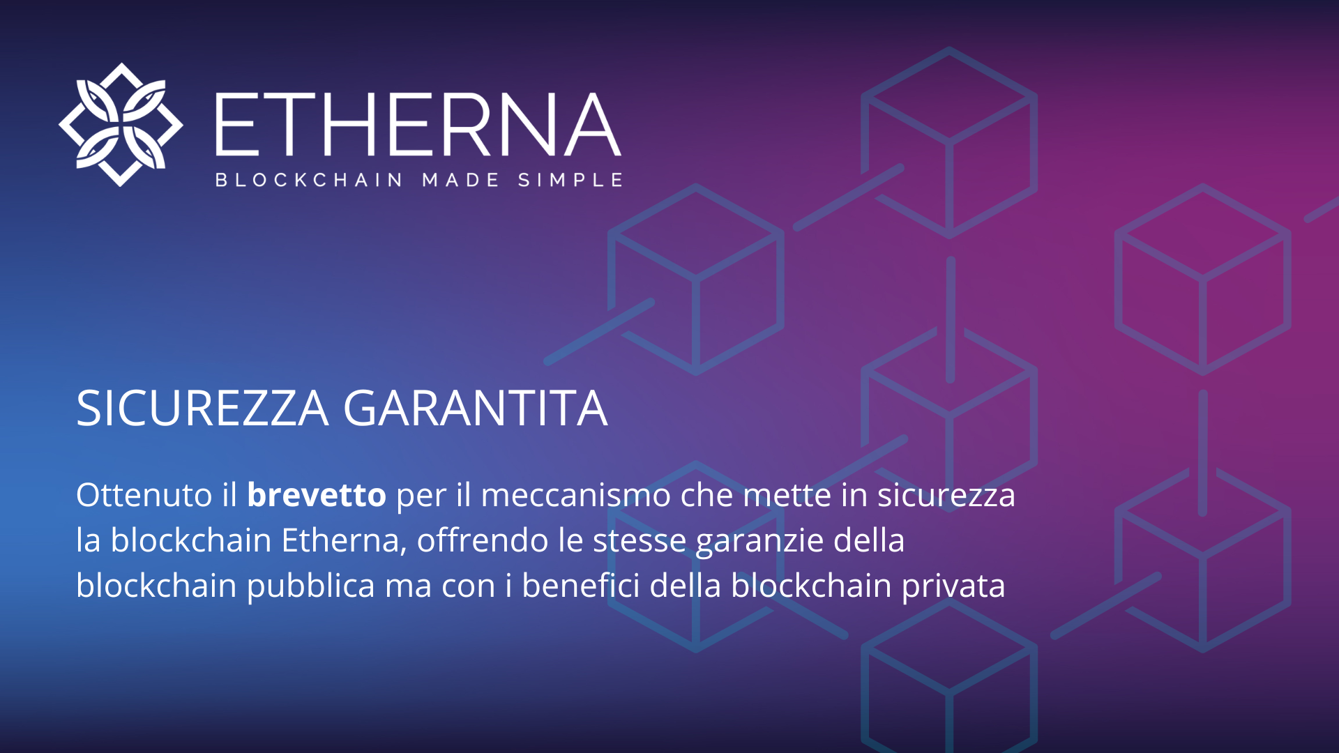 Ottenuto il brevetto per il meccanismo di sicurezza della blockchain Etherna - Flosslab