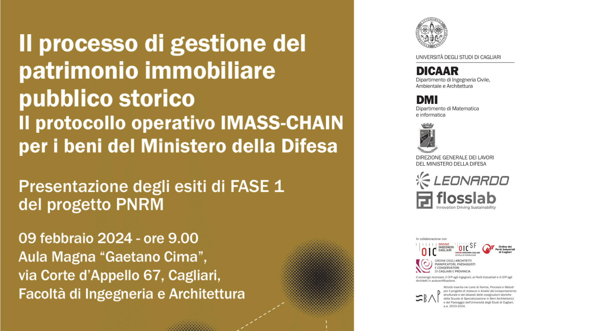 Presentazione dei primi risultati di IMASS-CHAIN: sistema per la ...